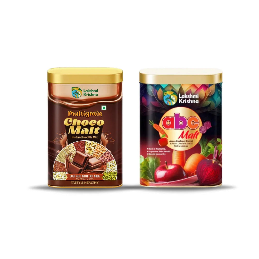 Buy Combo of Choco Malt And ABC Malt | Lakshmi Krishna Naturals