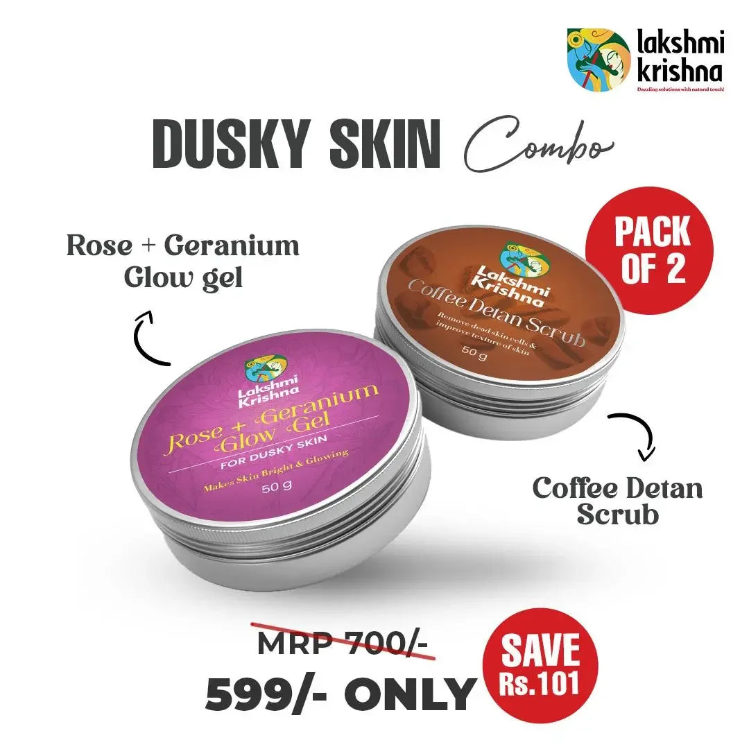 Dusky Skin Glow Combo | Lakshmi Krishna Naturals