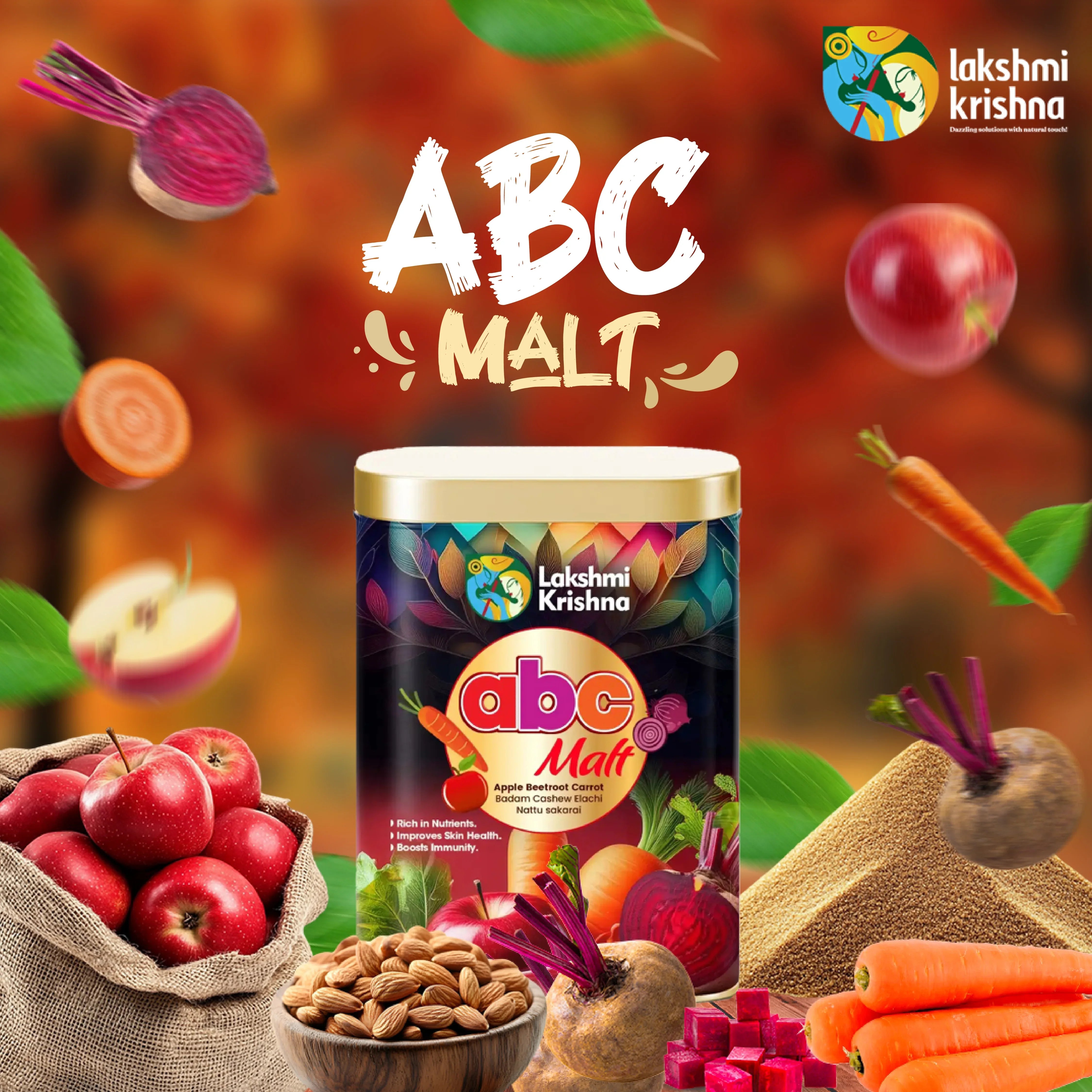 Buy ABC Malt Powder online | Lakshmi Krishna Naturals