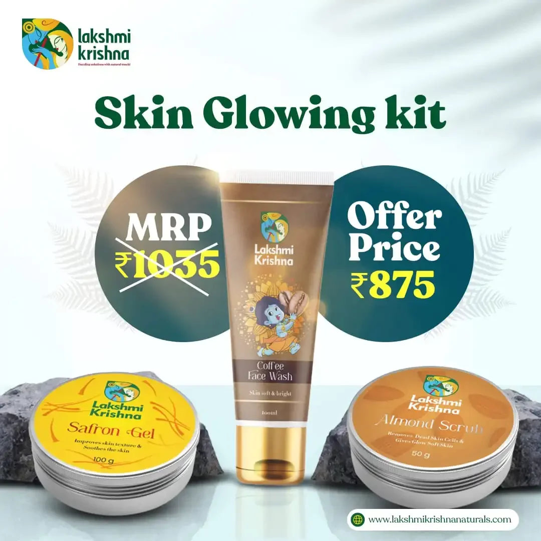Buy Skin Glowing Kit | Lakshmi Krishna Naturals