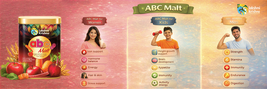 Buy ABC Malt Powder online | Lakshmi Krishna Naturals