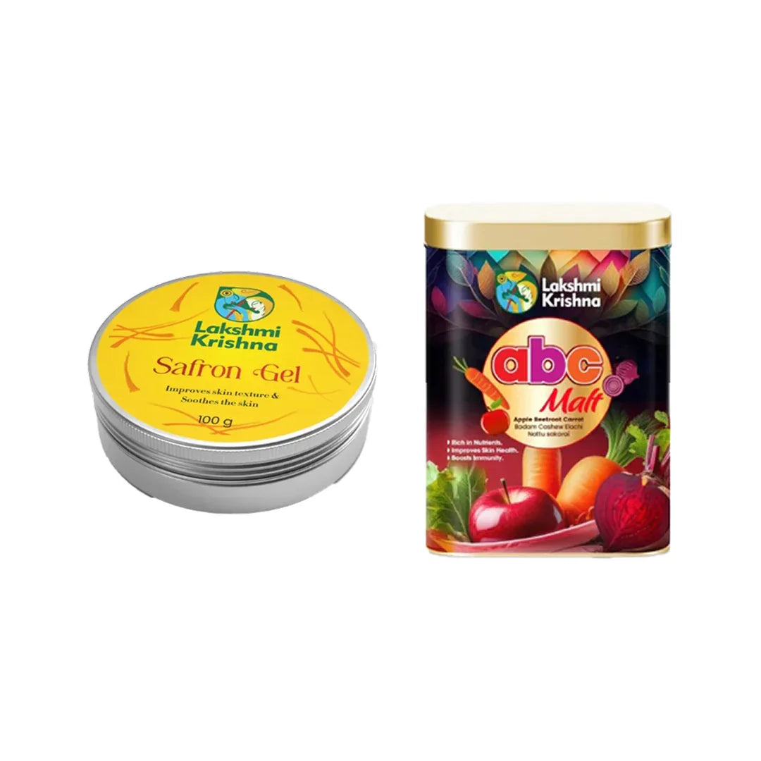 Saffron Gel + ABC Malt – Lakshmi Krishna Naturals