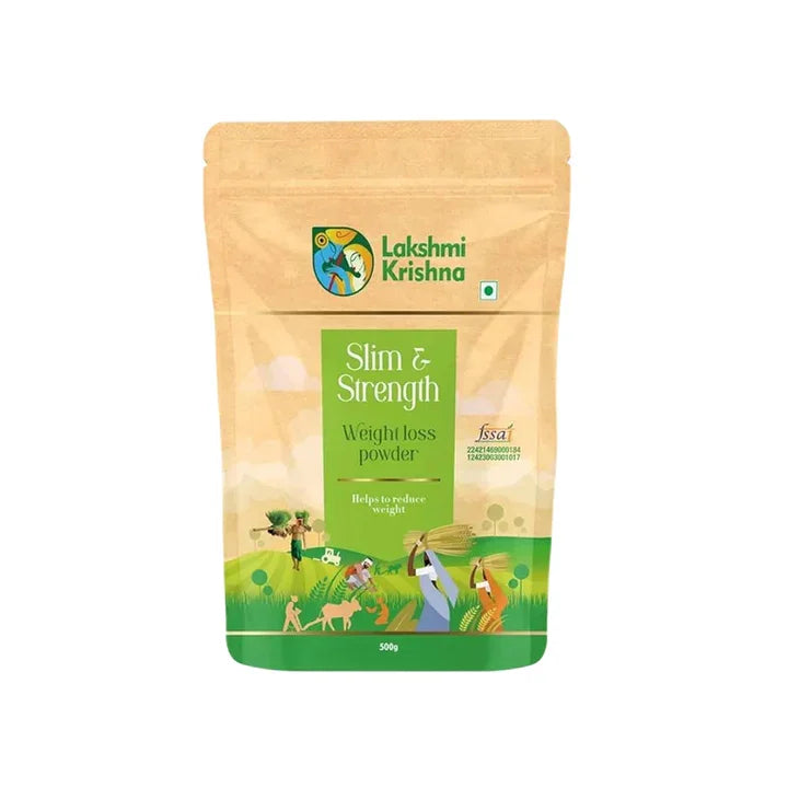 Slim And Strength Weight Loss Powder (500g) – Lakshmi Krishna Naturals